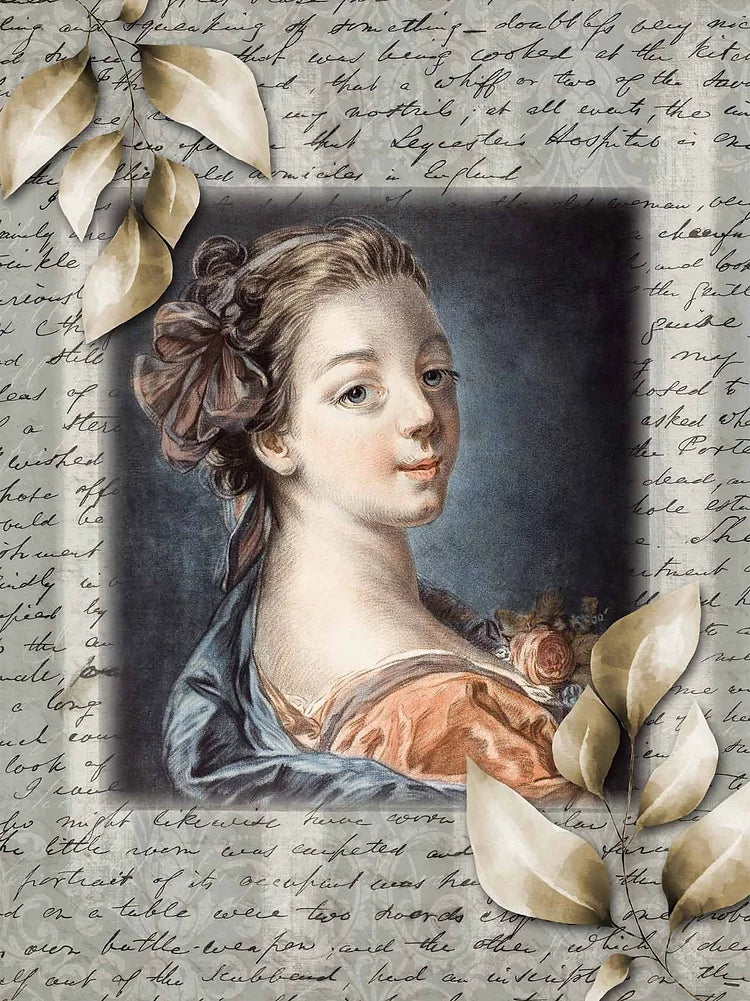 Decoupage Queen Rice Paper A4 - Penelope
