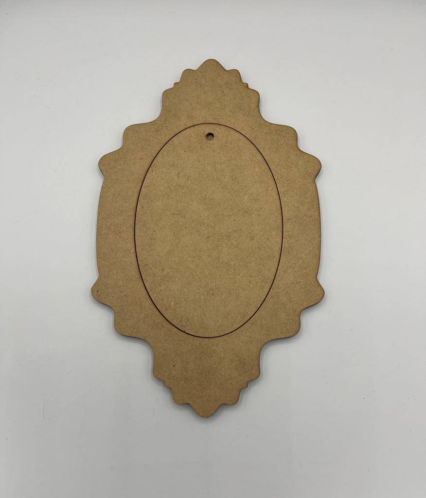 HDF Decoupage Base - Curved Frame in Various Sizes