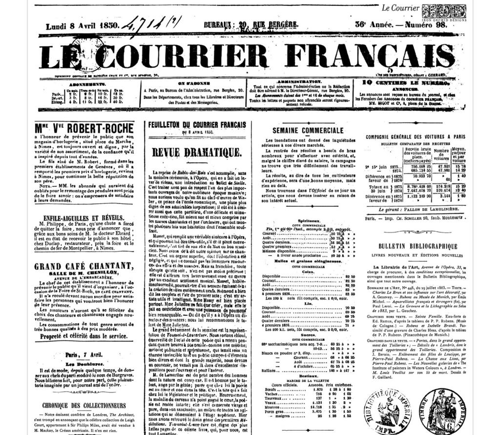 Iron Orchid Designs - Le Courrier - Decor Stamp